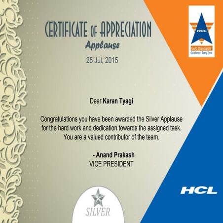 Certificate | PPT