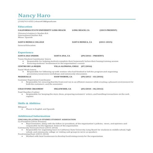 Nancy Haro (Resume) 1 | DOCX