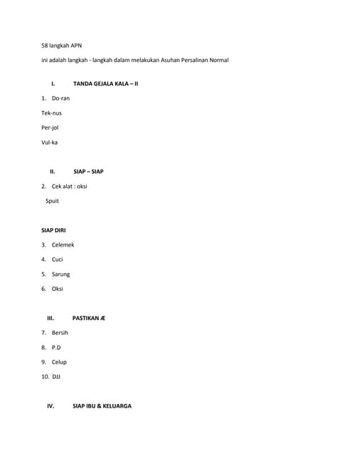 60 langkah apn | PDF