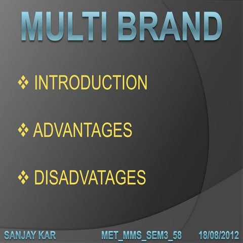 58 multi brand | PPTX