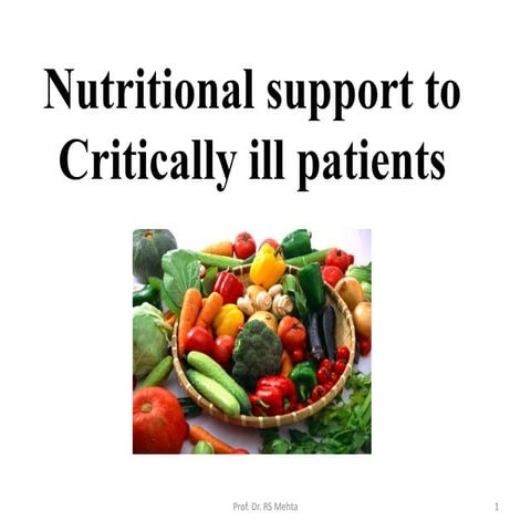 5 & 9. nutrition support & tpn | PPT