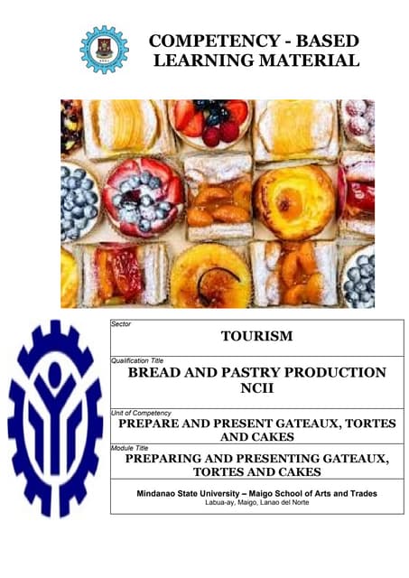 bread and pastry curriculum guide senior high school | PDF | Cooking ...