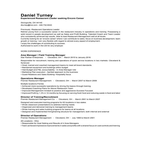 Resume Final Edit | PDF