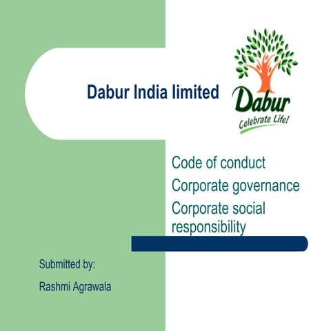 59142853 dabur-ppt (1) | PPT