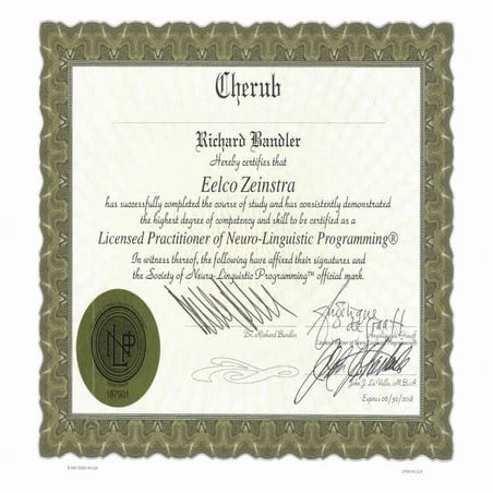 certificaat NLP | PDF