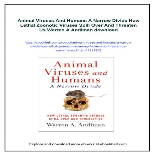 Animal Viruses And Humans A Narrow Divide How Lethal Zoonotic Viruses ...
