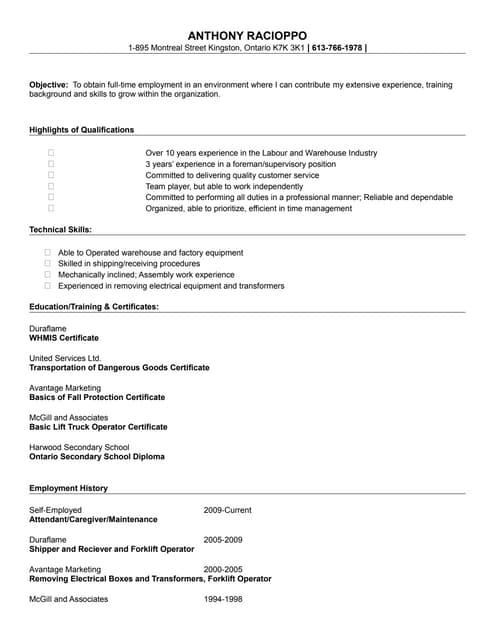 Anthony Racioppo presentations