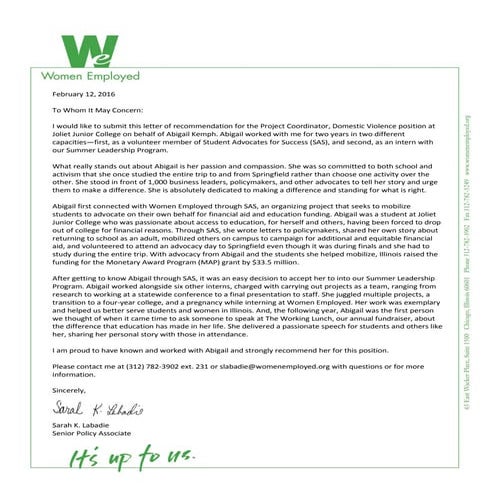 Recommendation 2-12-16 | PDF