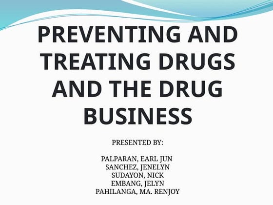 Substance abuse treatment | PPTX