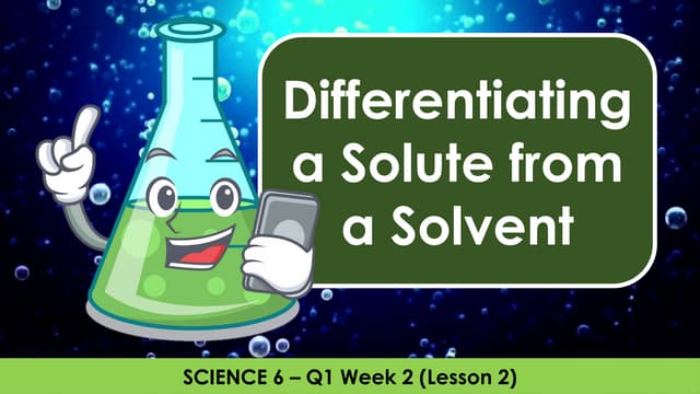 SCIENCE7:Types of Solutions | PPTX