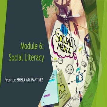 594049196-Module-6-Social-Literacy.ppttx | PPTX