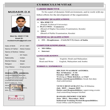 mudasir updated CV | DOC