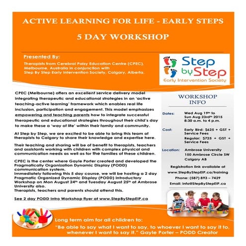 SSEIS 5 Day Workshop August 2015 | PDF | Free Download