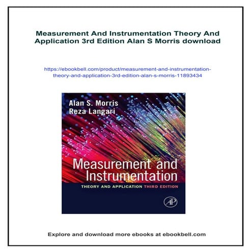 Measurement And Instrumentation Theory And Application 3rd Edition Alan S Morris | PDF