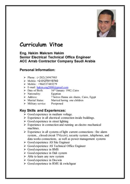 Osama Hussein CV. | PDF