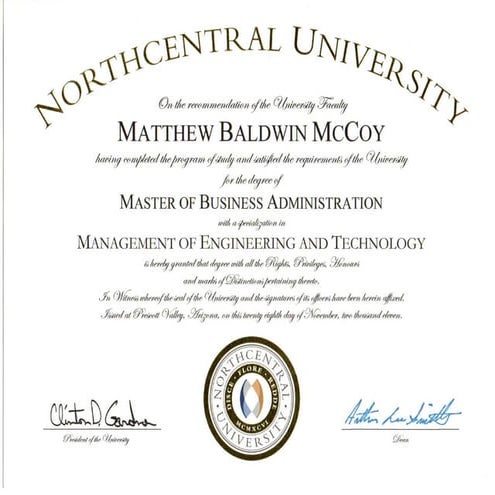 MBA - Northcentral University | PPT