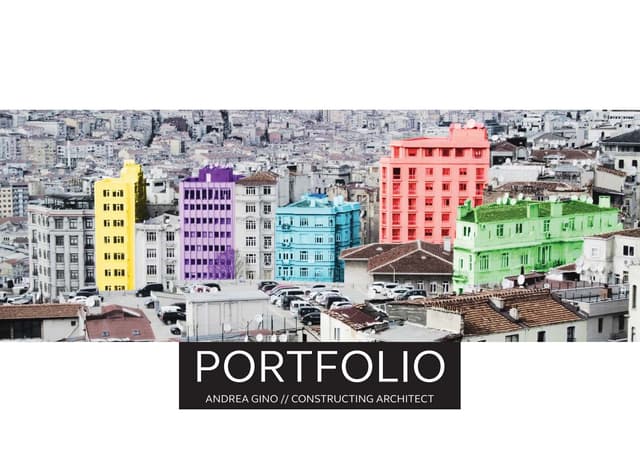 working drawing portfolio 1 | PDF