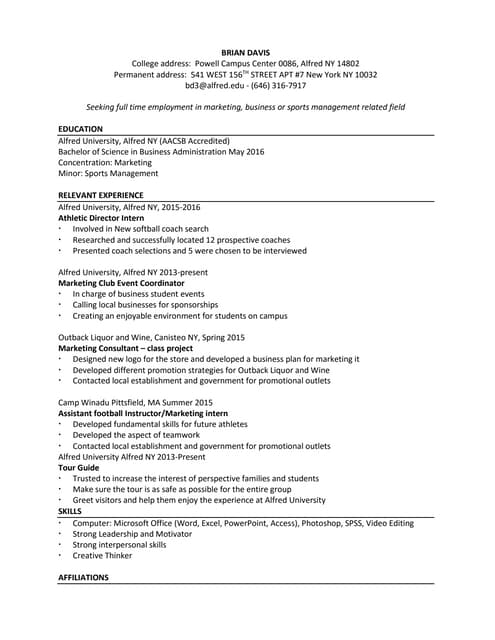 Michaels Resume (1) | PDF