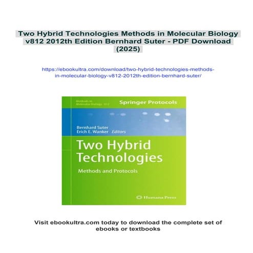 YEAST TWO HYBRID SYSTEM | PPTX