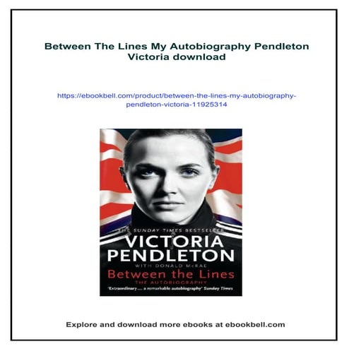 Between The Lines My Autobiography Pendleton Victoria | PDF