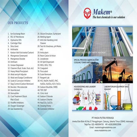 Brosur - PT Mada Putra Perkasa New | PDF