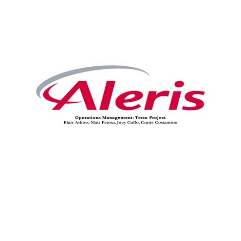 Aleris Term Project | DOCX