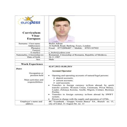 Adrian CV Eximbank_en | DOC