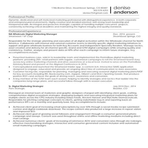 DeniseAnderson_Resume_July16 | PDF