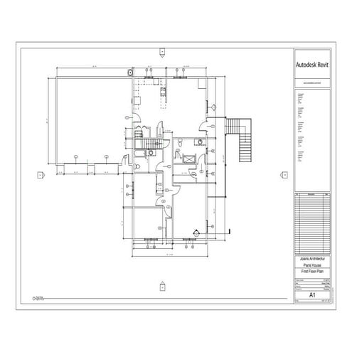 Paris - Sheet - A1- First floor plan | PDF