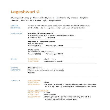 Logu G | PDF