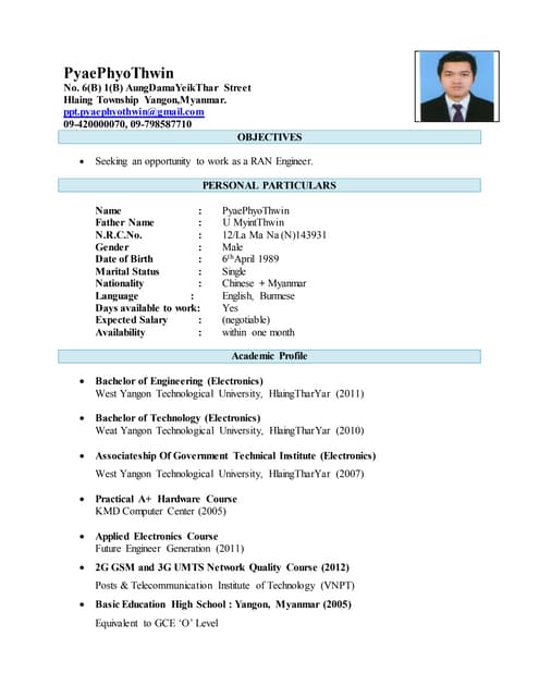 TRK CV form | DOCX