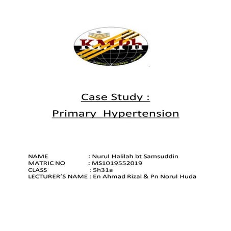 59785187 case-study-hypertension | DOCX