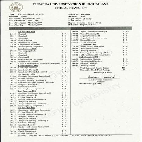 Transcript_BUU_EN | PDF