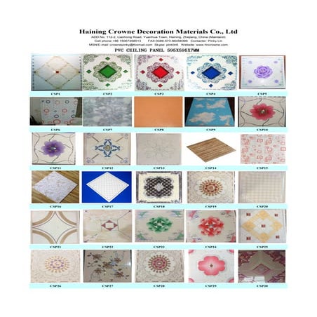 597x597x7mm pvc panel pvc false ceiling pvc wall panel | PDF