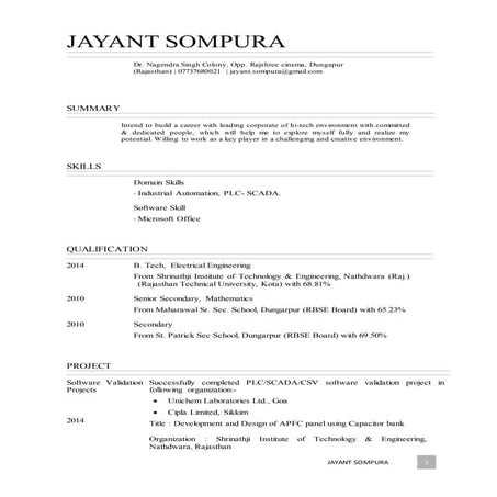 PARTH DARJI RESUME | PDF