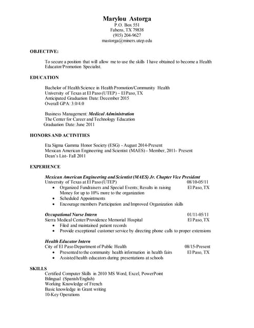 Marissa Shaffer_Resume | PDF