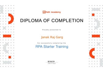 RPA Starter Training | PPT