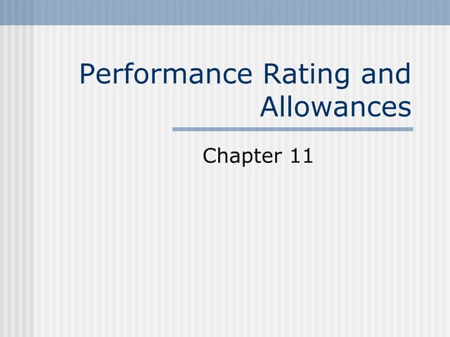 cycle time, normal time and standard allowance | PPTX