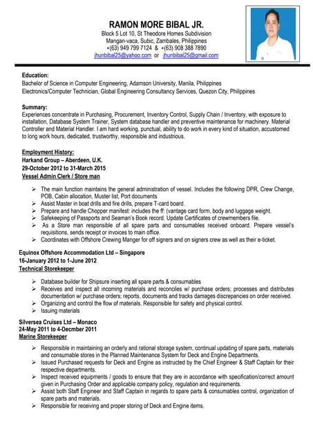 KUFRE'S CV 1 | PDF