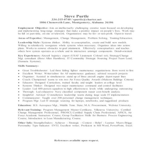 Steve Resume May 2016 1 pager | PDF