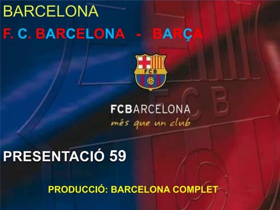 FC Barcelona | PPTX