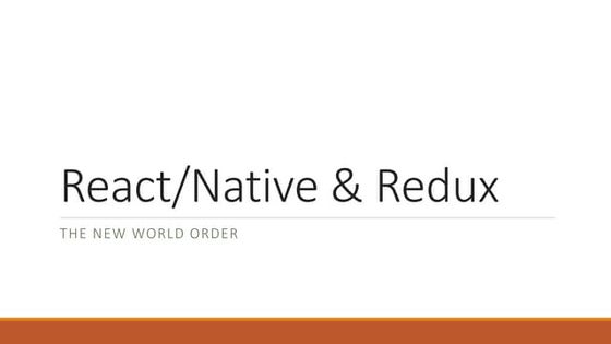 Presentation On An Introduction To Reactjs Ppt 5171