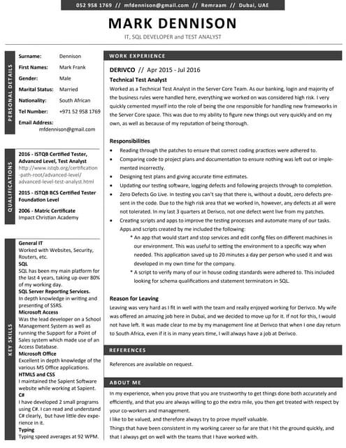 Statement of suitability | PDF