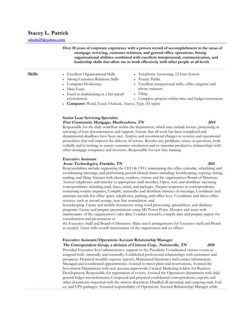 Lisa A. Jones Resume | PDF