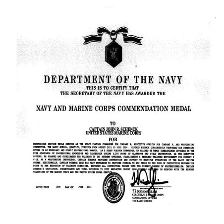 Navy & Marine Corps Achievement Medal