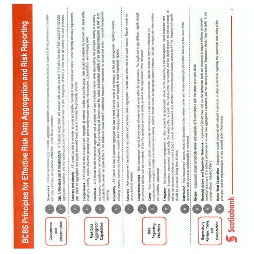 BCBS239 - RDARR Principles | PDF