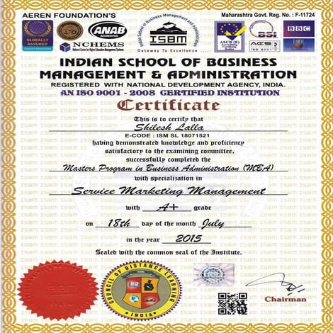 MBA Certi | PDF | Education