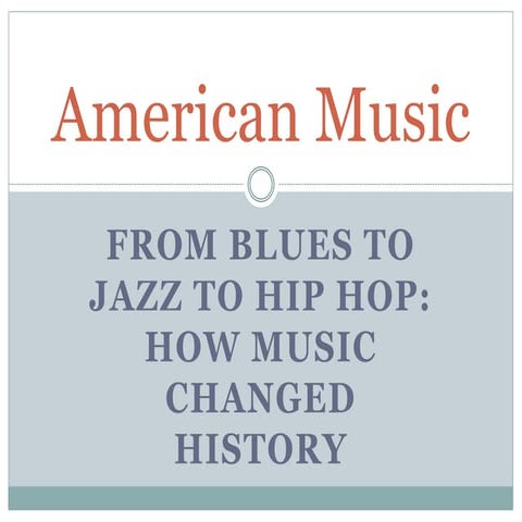 American Music | PPT