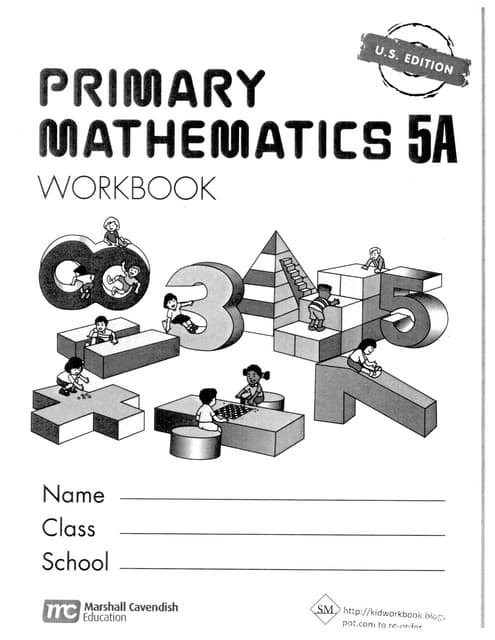 Singapore Math - 5B - Answer Keys | PDF