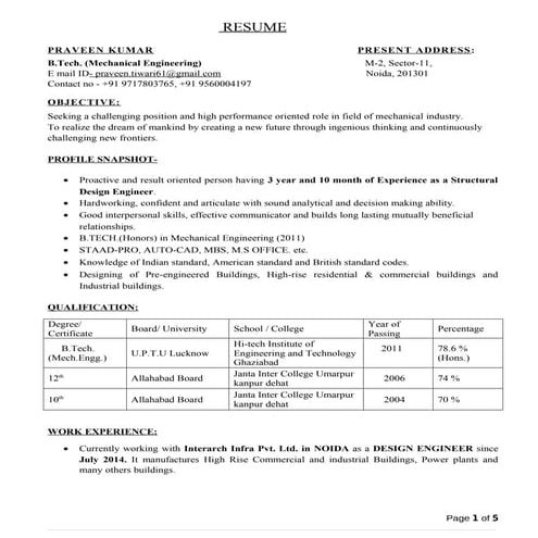 Hemanth kumar v (cv) | DOC